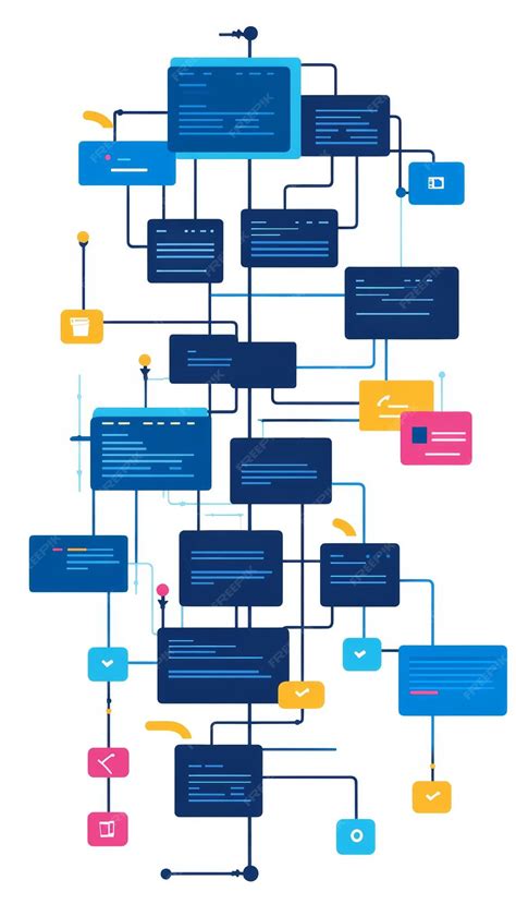 Flowchart Of Software Development Workflow Branching Merging And Version Release Processes