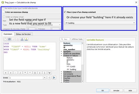 Qgis Using If Statement In Field Calculator To Write Values Into New Field Based On Another