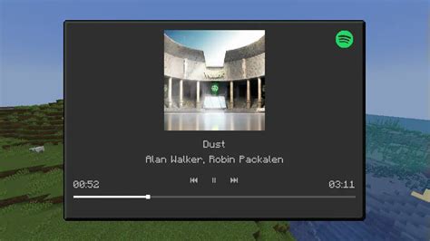 Spotify Controller Minecraft Mod