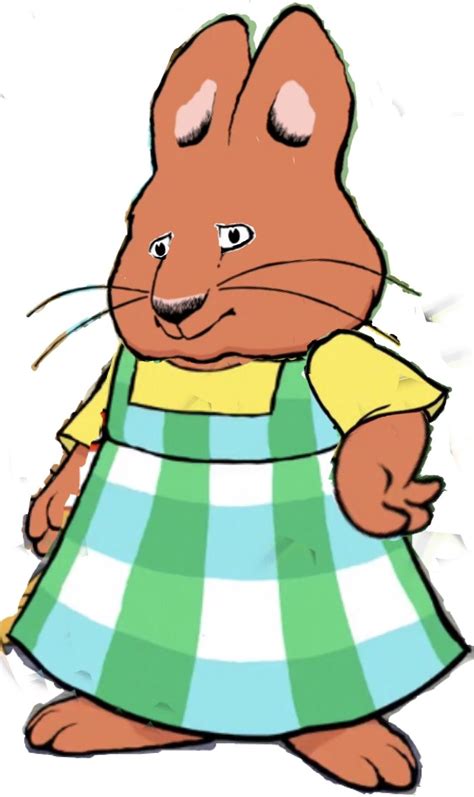 Louise Looking At You Happily While Being Nervous And Shy Max And Ruby Bandana Girl Mario