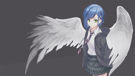 Anime Girl Demon With Wings