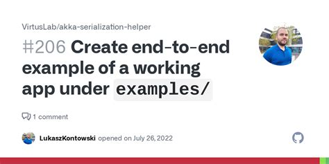 Create End To End Example Of A Working App Under `examples` · Issue