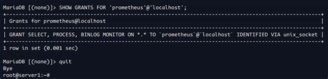 how to monitor mysql or mariadb with prometheus and grafana