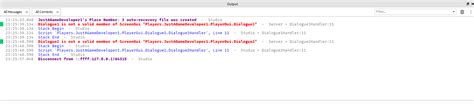 My Script Wont Run In Play Mode But Runs In Run Mode Scripting