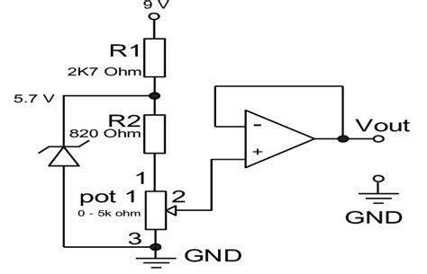 Buffered Potentiometer Circuit Download Scientific Diagram