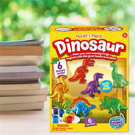 공룡 예술 공예 어린이 공룡 그림 키트 공룡 장난감 드로잉 세트 6 가지 다른 흰색 공룡 공룡 세계 만들기 예술 및 공예 Diy 장난감