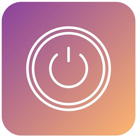 Premium Vector Vector Design Power Button Icon Style