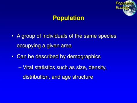 PPT Population Ecology And Ecosystems PowerPoint Presentation Free Download ID