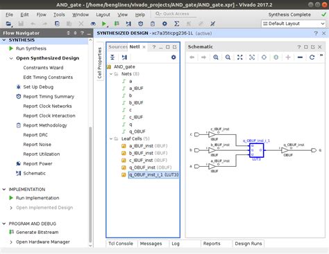 Create View A Netlist With Vivado SpyDrNet 1 13 0 Documentation