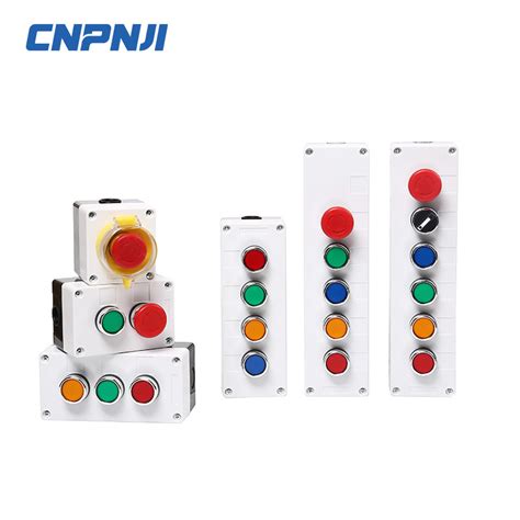 Hot Selling Electric Plastic Holes Push Button Control Box Enclosure Switch For Drill Box