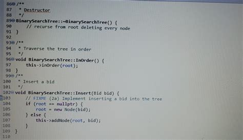 Solved Lab 6 2 Binary Search Tree Assignment Details The