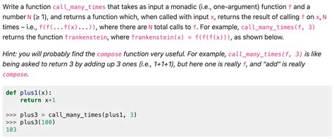 Solved Write A Function Call Many Times That Takes As Input Chegg Com