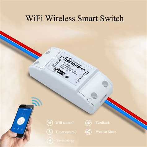 Sonoff Wifi Switch Universal Smart Home Automation Module Timer Diy Wireless Switch Remote