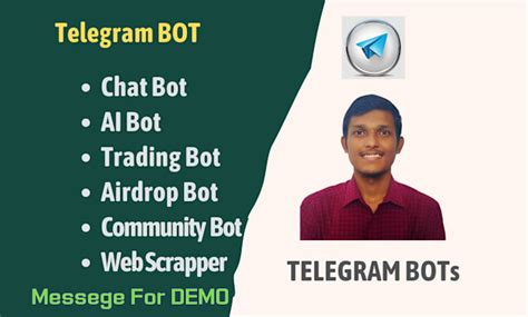 Create Telegram Bots With Python By Sadiahnaf Fiverr