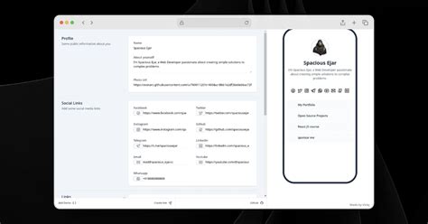 Github Spaciousejarbiolink Biolink Is A Link In Bio Tool