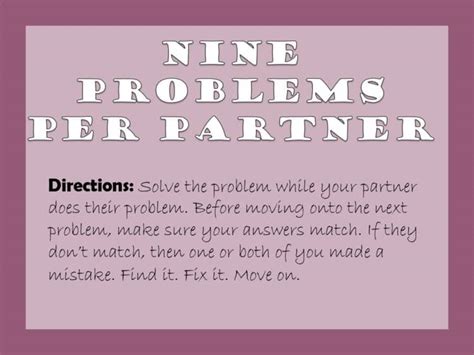 Segment Addition Postulate Partner Work By Linda Barnett Tpt