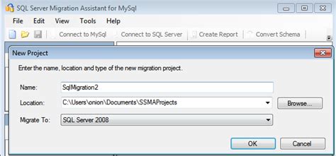 Microsoft Sql Server Migration Assistant For Mysql（从mysql迁移表数据到