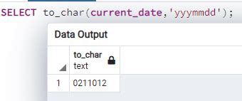 Postgresql Date To String Databasefaqs Com