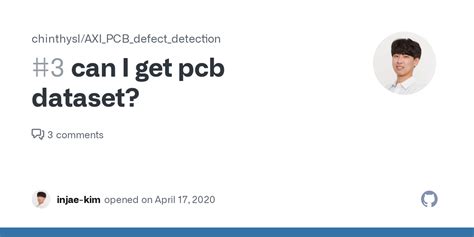 Can I Get Pcb Dataset Issue 3 Chinthysl AXI PCB Defect Detection GitHub