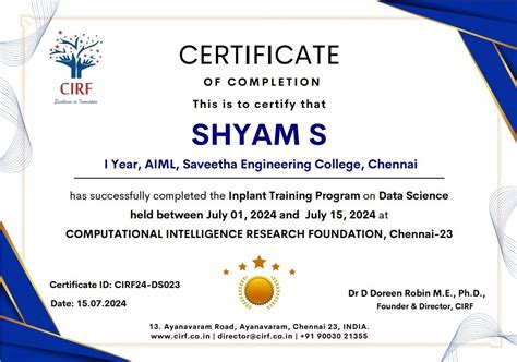 Shyam S On Linkedin Knowledgedevelopment Ai Datascience Continuouslearning Achievement…
