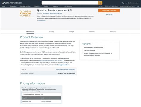 Quantum Random Number Generator Project For The Australian National