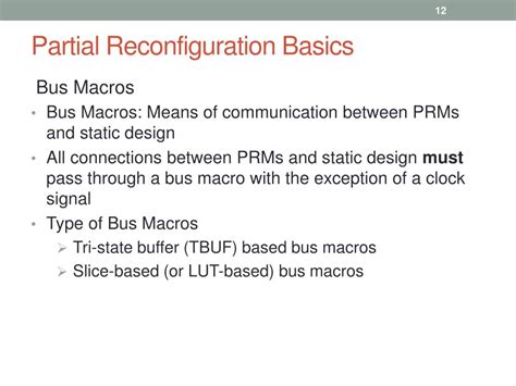 Ppt Partial Reconfiguration Using Fpgas Architecture Powerpoint