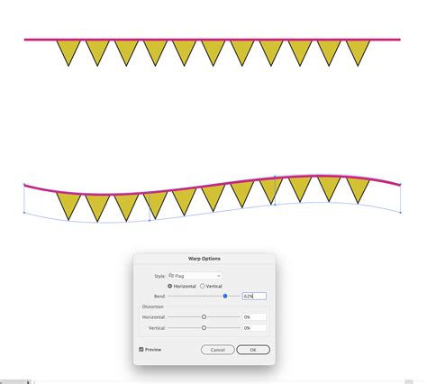How To Make Triangles On String Adobe Product Community 12564435