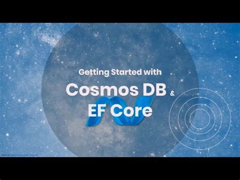 Ndc Conferences Talk Getting Started With Cosmos Db Ef Core From Ndc Conferences Class Central
