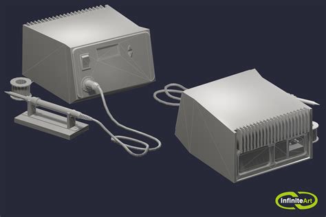 Artstation Soldering Staition Game Assets