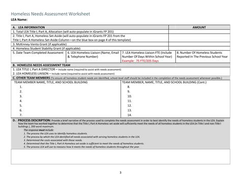 Free Printable Needs Assessment Templates Excel Word Pdf