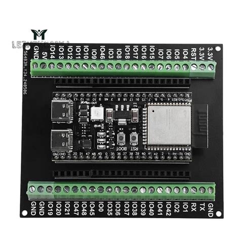 Esp32 S3擴展板gpio 1進2分線板雙層擴展板帶n8r2n16r8開發板 蝦皮購物
