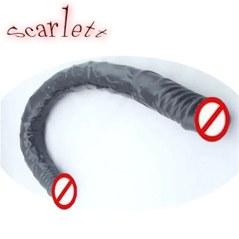 The New Cm Lengthened Bold Double Headed Penis A Large Female Sex Products False Sex Toys