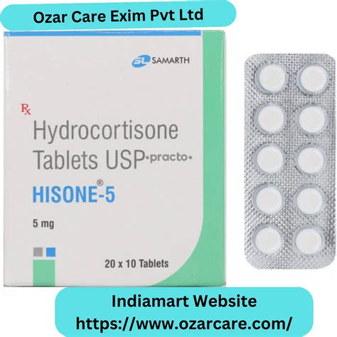 Hydrocortisone Tablets Ip At Rs 33stripe Hydrocortisone Tablet In