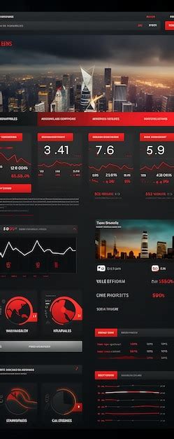 Premium Ai Image Web Dashboard Sales Sales Performance Dashboard