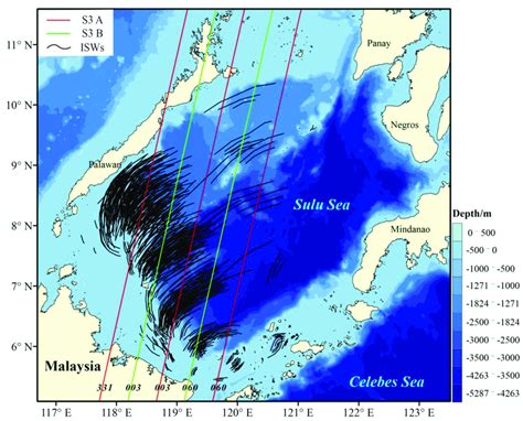 An Overview Map Of The Study Area The ISWs Within The Sulu Sea