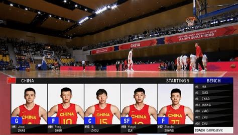 亮相世预赛战火重燃中国男篮7159击败哈萨克斯坦 中国队 哈萨克斯坦队 篮板