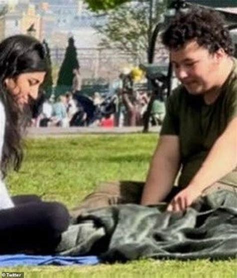 Video Shows Couple Appearing To Have Sex Under A Blanket In Broad Daylight In New York Park