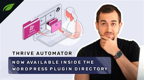 thrive automator now available inside the wordpress plugin directory youtube