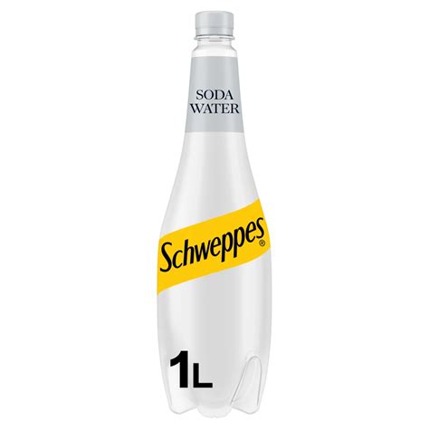 Schweppes Soda Water 1l Tonic Water And Mixers Joybuy