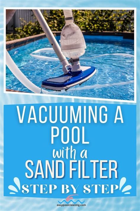 Changing The Sand In A Pool Filter And How Often To Change Artofit