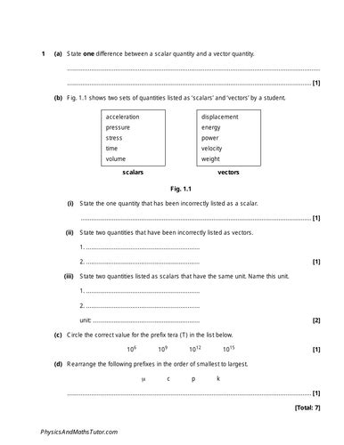Resolving Vectors A Level Ocr A Chapter 2 Foundation Of Physics