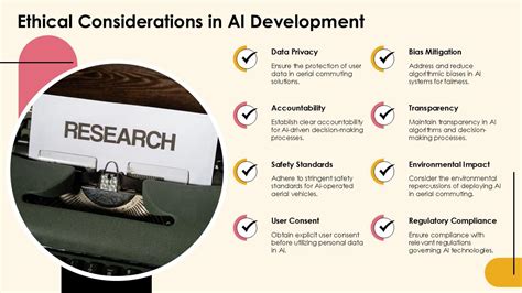 Ethical Considerations In Ai Development Aerial Commuting Ppt Slides St Ai Ss Ppt Sample