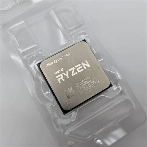 Amd Ryzen 7 5800 Gaming Processor Cpu Amd Am4 Socket Type Mbpc