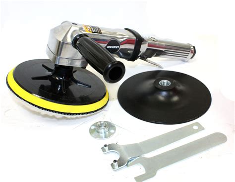 7 Stainless Pneumatic Air Angle Polisher Buffer Variable Speed 1500