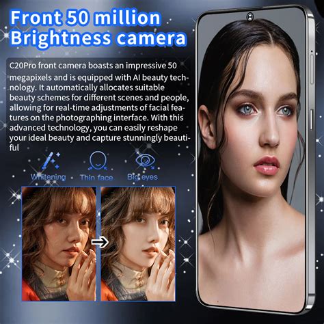 2023 New 5g C20 Pro 4 64gb Tecon Camon 19 Mobile Phone Face Recognition