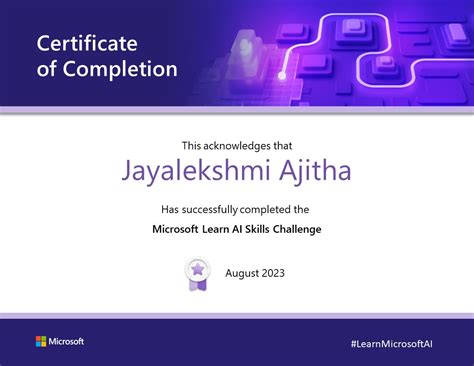 Jayalekshmi Ajitha On Linkedin Learnmicrosoftai Machinelearnig Ai Mlops Githubcopilot