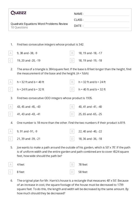 50 Measurement Word Problems Worksheets For 7th Grade On Quizizz