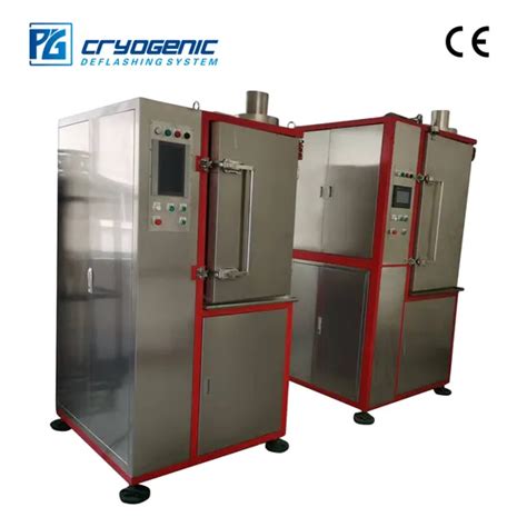Industrial Cryogenic Rubber Deflashing Deburring Machine For Plastic