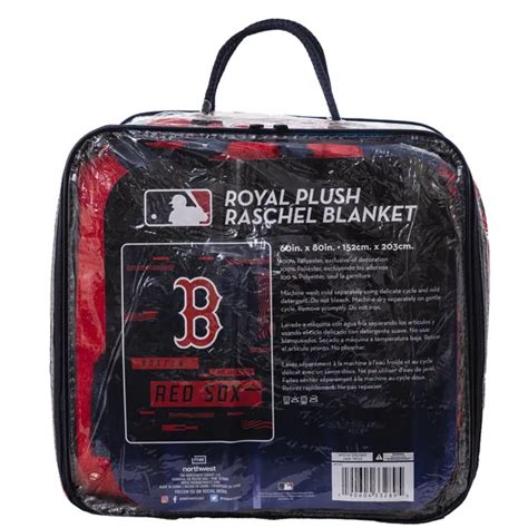 Dropship Red Sox Official Mlb Digitize Raschel Throw Blanket 60 X