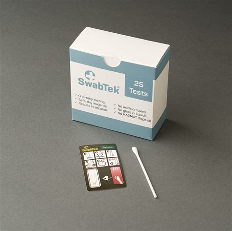 Swabtek Cannabis Detection Test Kit Box Of 25 Tests Alcopro